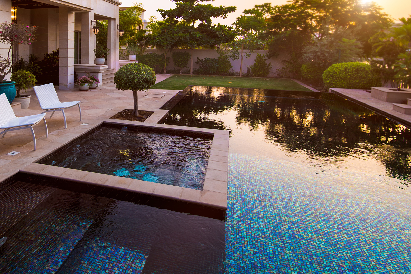 Piedra Bali para piscinas