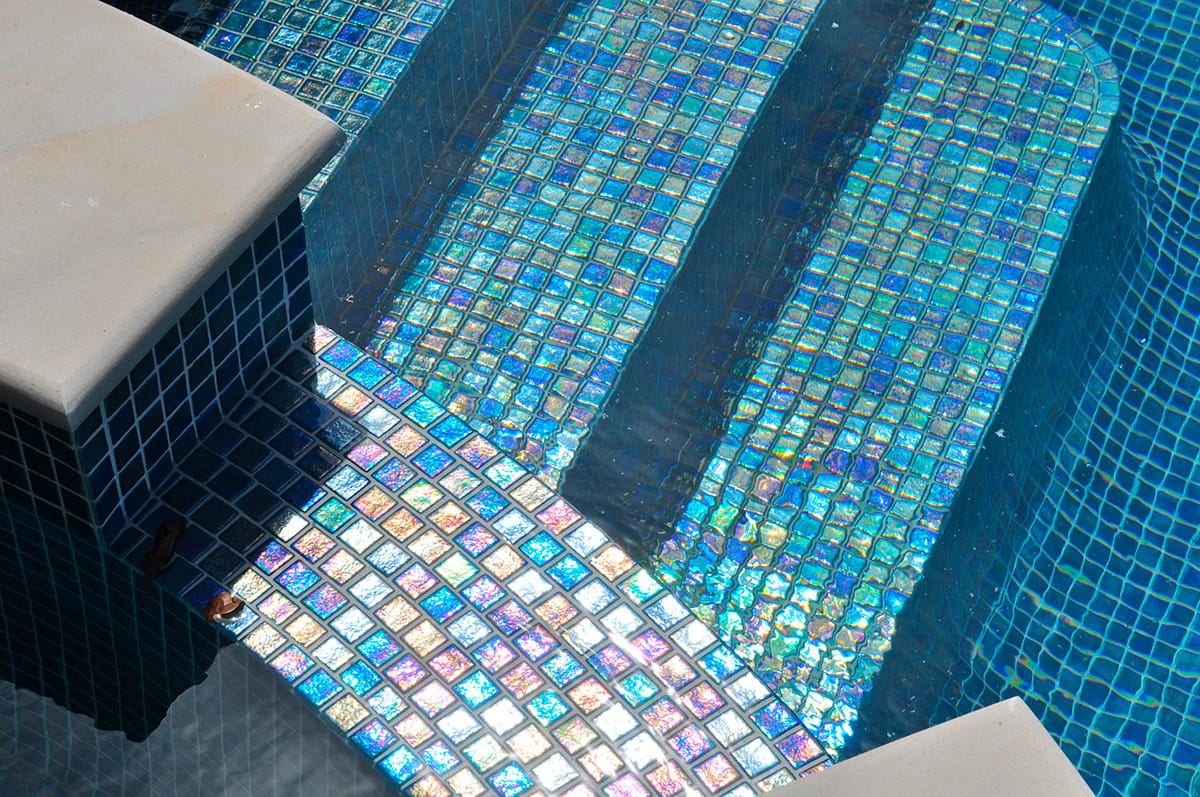 Mosaic Tiles for swimming pools - Ezarri
